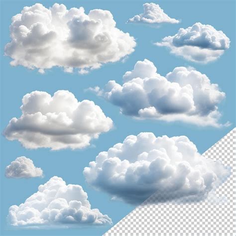 Realistic Clouds Psd Png Premium Ai Generated Psd