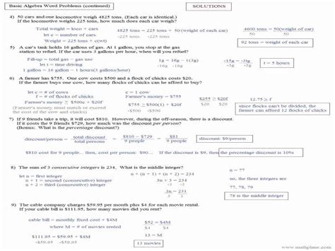 Linear Word Problems Worksheet Fresh Linear Systems Equations Capstone Tessshebaylo