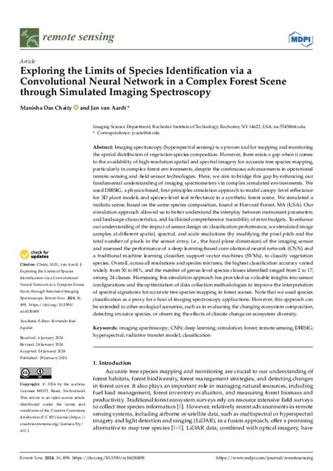 Pdf Exploring The Limits Of Species Identification Via A