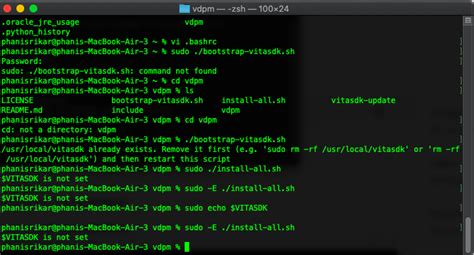 Vitasdk Not Set In Macos Catalina Error · Issue 53 · Vitasdk Vdpm · Github