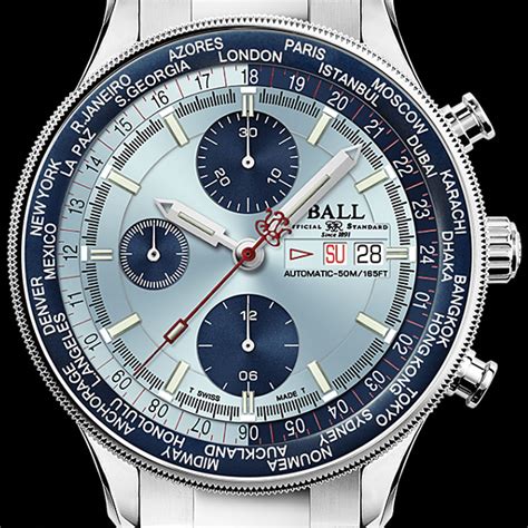 Ball Navigator World Time Chronograph Shopballwatchcheiinwtc01 Be