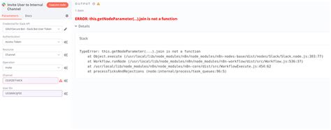 Error Thisgetnodeparameterjoin Is Not A Function Questions N8n Community