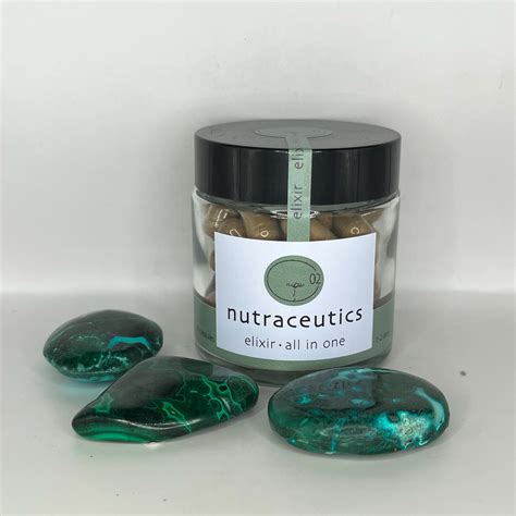 Nutraceutics Herbal Capsules Crystal Geological