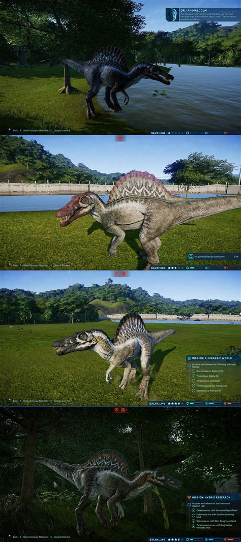 Jurassic World Evolution Spinosaurus By Tyrannosaurusrex 123 On Deviantart