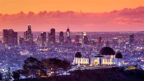 View Of The Griffith Park Observatory Los Angeles California Bing