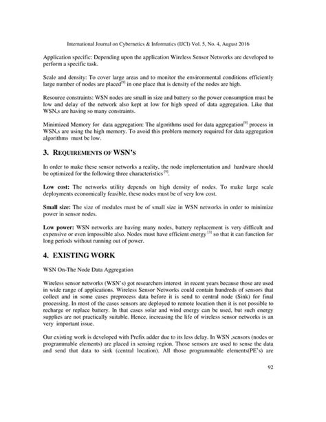 a wallace tree approach for data aggregation in wireless sensor nodes pdf internet of things