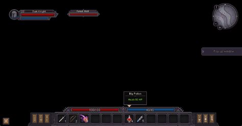 Dark Pixel Ui