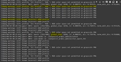 Libpng Warning Global Step And Eval Batch Step Issue 7798