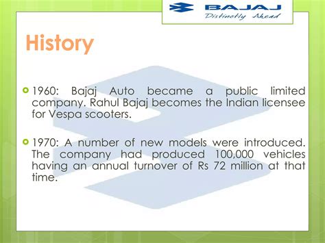 Bajaj Auto Manendra Ppt