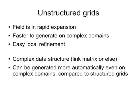 Grid Generation And Adaptive Refinement Pdf