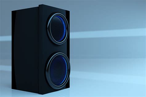 3d 일러스트레이션 스피커에 대한 스톡 사진 및 기타 이미지 스피커 콘서트 서브 우퍼 Istock