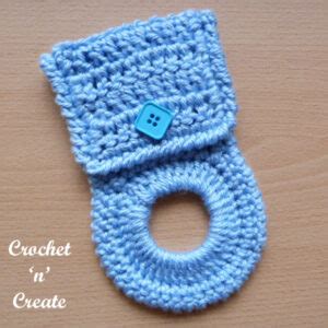 Kitchen Towel Holder Free Crochet Pattern On Crochet N Create
