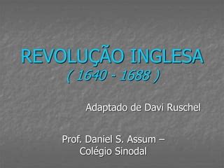 Revolução Inglesa Pdf
