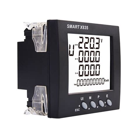 Smart X835 Rs485 Modbus Panel Type 96x96 Multi Function Power Analyzer Manufacturers Factory