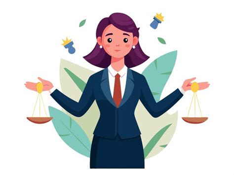 A Professional Female Lawyer Premium Ai Generated Image