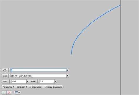 solved 2d equation curve square root function autodesk community