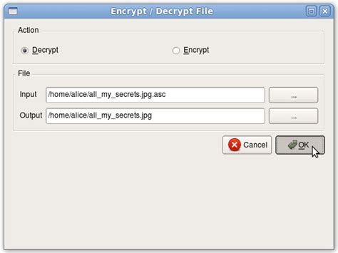 Gpg Usb Project Howto Decrypt A File