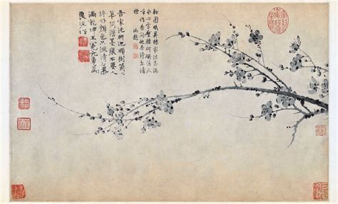 墨梅图 王冕 元代 国画 历代国画艺术长廊