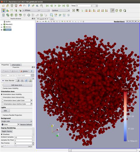 vtk and paraview now with ray traced surface rendering