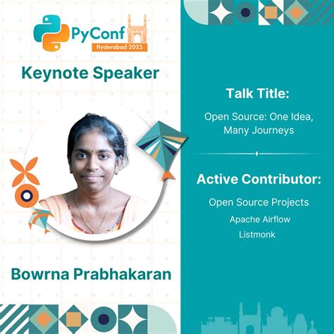 Pyconfhyd2025 Python Techevent Keynotespeaker Opensource