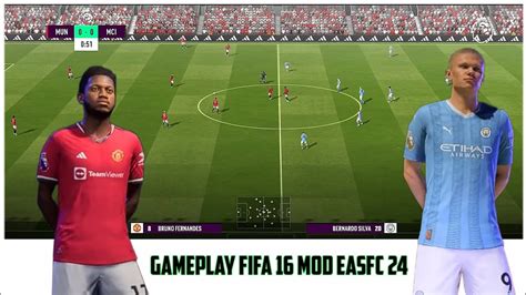 Manchester United Vs Manchester City Derby Manchester🔥 Gameplay Fifa