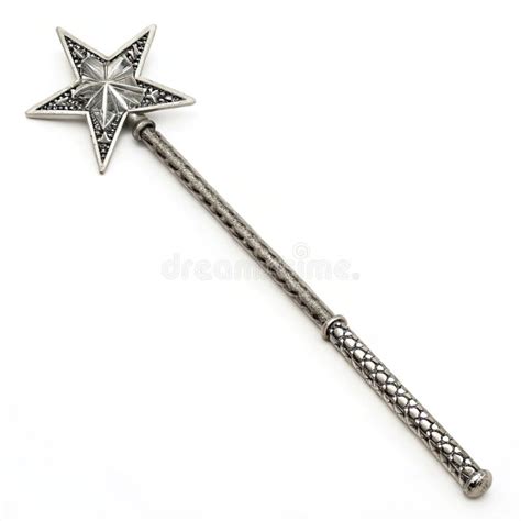 Magic Stick With Star On White Background Stock Illustration Illustration Of Dream Mystical