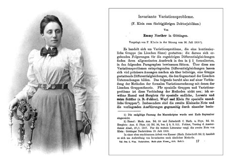 Emmy Noether And One Of The Deepest Observations In All Of Physics By