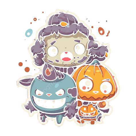 할로윈 몬스터 벡터 갱 어머 클립 아트 Png 일러스트 및 벡터 에 대한 무료 다운로드 Pngtree