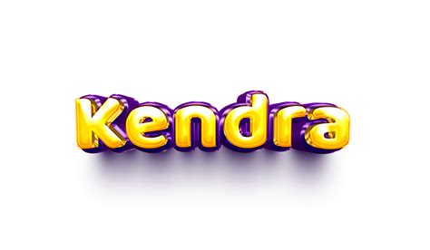 Names Of Girls English Helium Balloon Shiny Celebration Sticker 3d