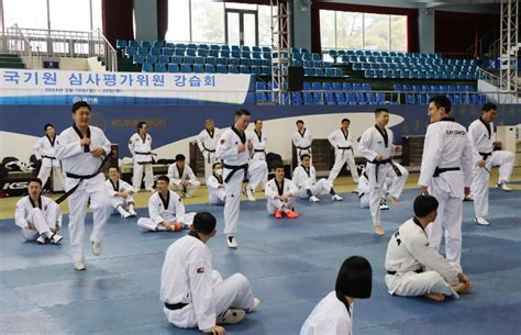 국기원 심사평가위원 강습회 개최태권도 심사 공정성 강화 무예신문 대한민국 대표 무예체육뉴스