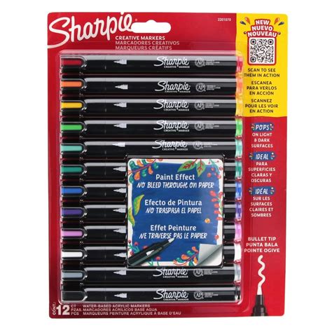 „sharpie Markerių Rinkinys 12 Vnt Wsup