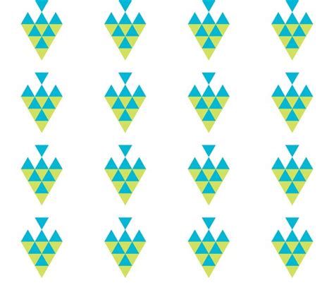 Premium Vector Seamless Geometric Pattern With Colorful Triangles On