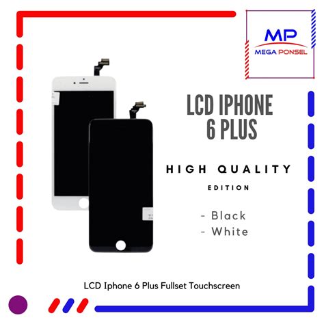 Jual Layar Display Ip 6 Plus Fullset Touchscreen Mega Ponsel Bandung