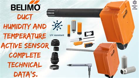Belimo Duct Humidity And Temperature Active Sensor Belimo Duct Humidity And Temperature