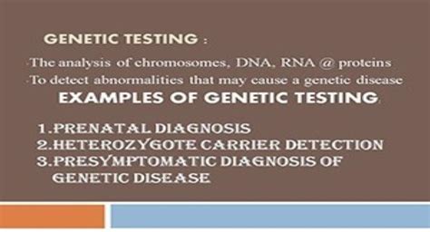 Free Download Genetic Testing Powerpoint Presentation Slides Free Download