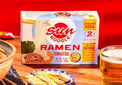Packaging Design Series Sun Noodle Rebrand