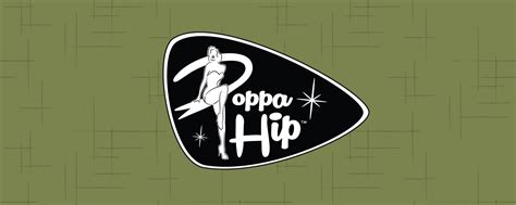 Branding Logo Design Poppa Hip Retro Logo Design Kate Pickworth