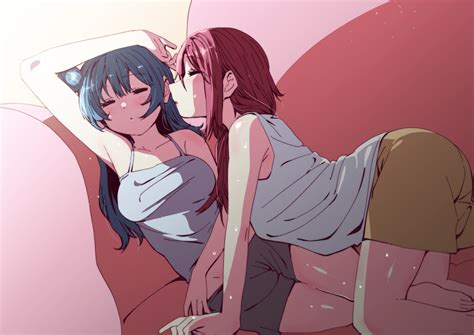 Tsushima Yoshiko And Sakurauchi Riko Love Live And 1 More Drawn By