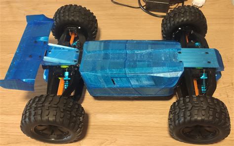 Распечатать в формате 3d работу Cramer Truggy Rc 4x4 Full 3d Printed