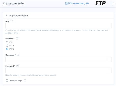 Set Up An FTP Connection Celigo Help Center