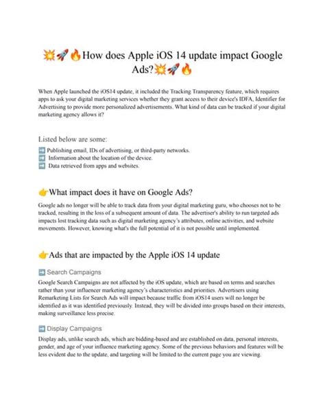 Were Updating How We Report And Measure Conversions For Ads On Ios 14 Traffic 2 Pdf