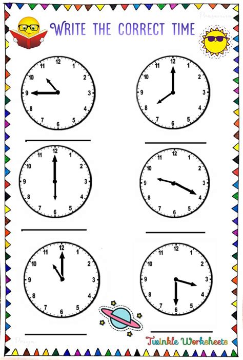 Fun And Interactive Time Worksheets For Grade 4
