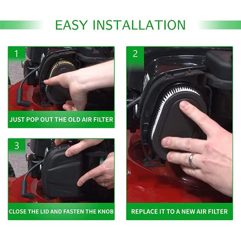 2pcs Air Cleaner Cartridge Good Breathability Air Filter Prolong Lawn Grvis Ebay