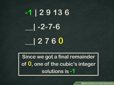 4 Ways To Solve A Cubic Equation WikiHow
