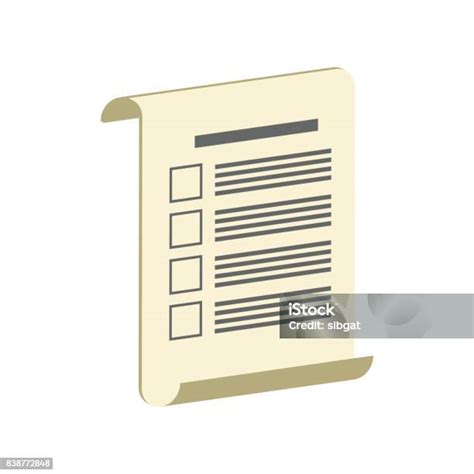 설문 조사 테스트 또는 기호를 투표 합니다 평면 아이소메트릭 아이콘입니다 웹 디자인 Ui 모바일 애플 리 케이 션 Infographic 위한 3d 스타일 그림 3차원 형태에