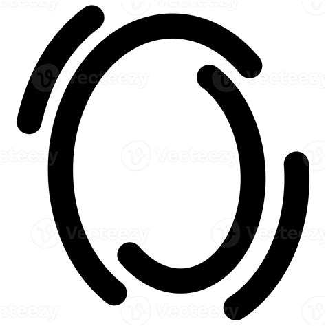 Simple Style Number Symbol Black Isolated Font In Flat Modern Design