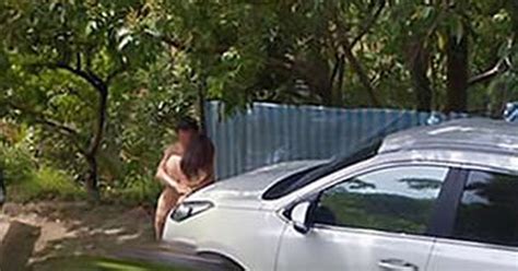 Google Maps Weirdest Sightings Of Including Naked Couple Romping On Car Daily Star