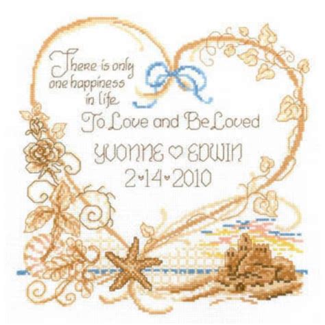 Seaside Wedding Pattern Hand Embroidery And Sewing Essentials For Every