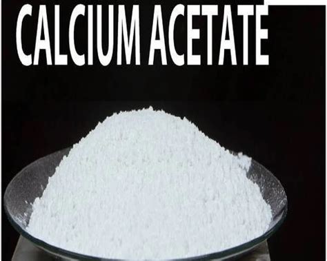Calcium Acetate Powder At Rs 280 Kg Calcium Acetate In Kurkumbh Midc Id 27461380991
