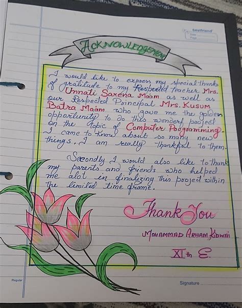 Journal Ideas Diy Stationery And Acknowledgments For Projects
